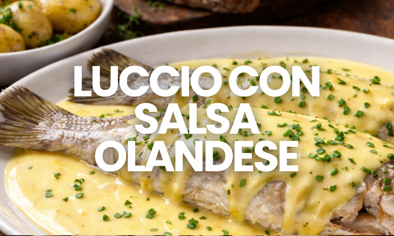Luccio alla francese: storia e ricetta con salsa olandese – La Francerie
